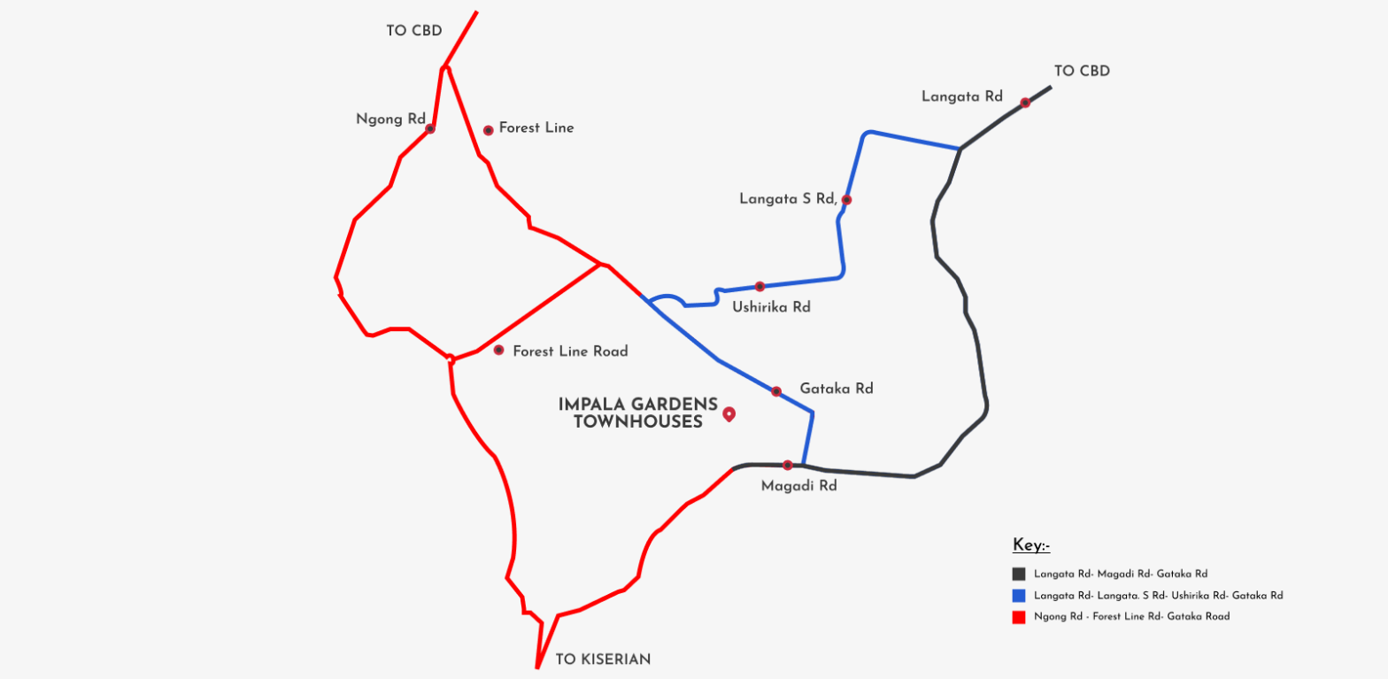 Townhouses with garden for sale in Nairobi | Impala Developers